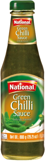 National Green Chilli Sauce - Darbar Foods